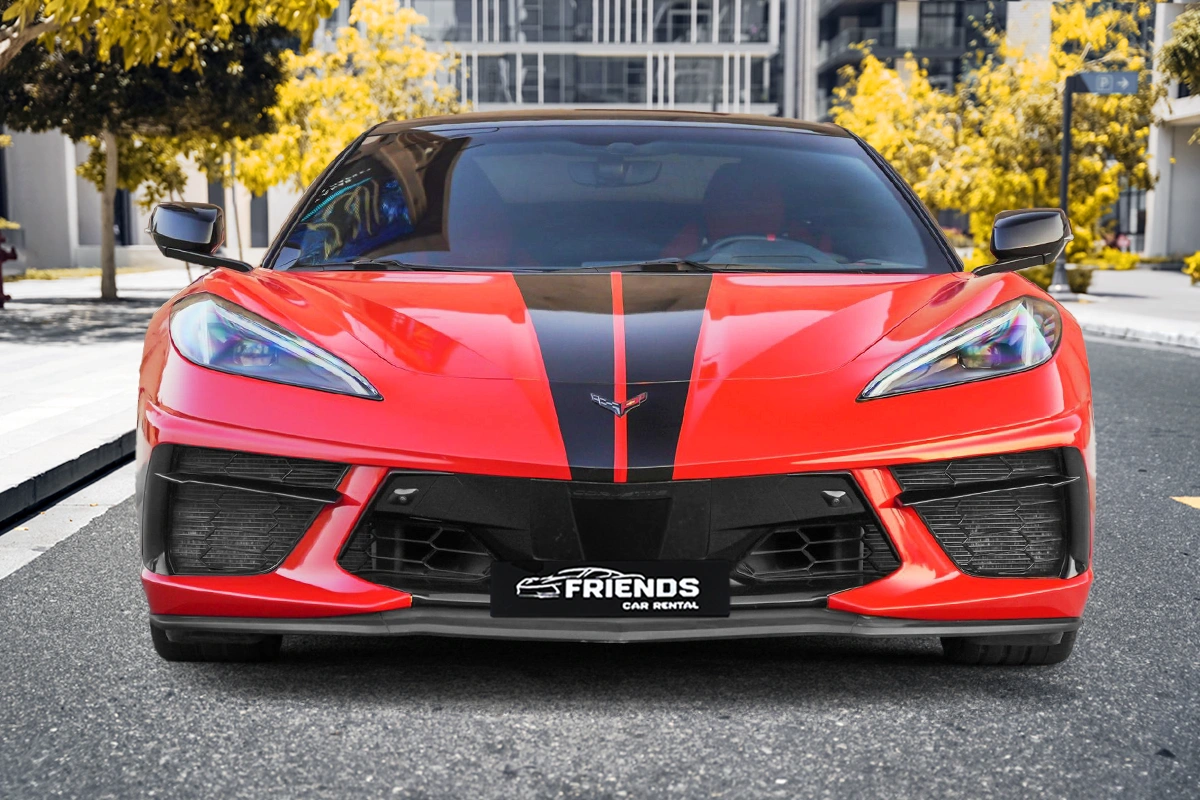 Chevrolet Corvette C8 Stingray Rental in Dubai